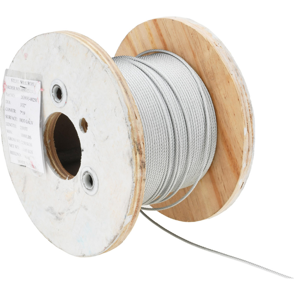 Value Collection - 3/32" Dia, Aircraft Cable | MSC Direct