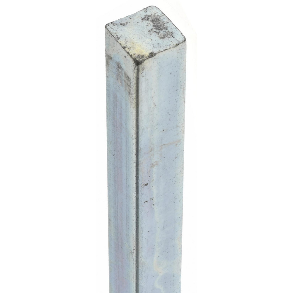 Mak-A-Key - Step Key Stock: 12" Long, Steel, Zinc-Plated | MSC Direct