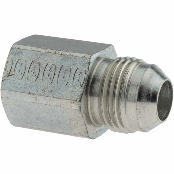 Value Collection - Steel Flared Tube Connector: 1/2" OD, 37 deg Flared ...