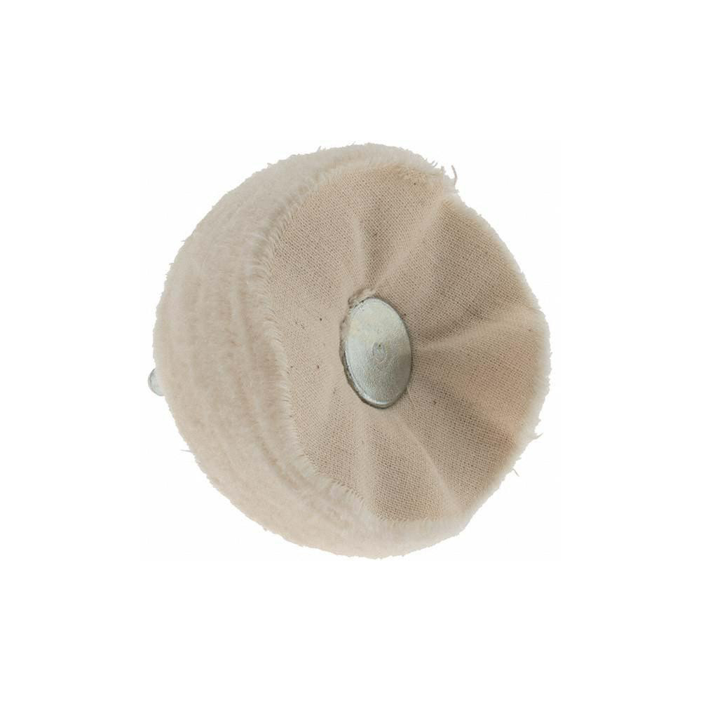 Value Collection - Mounted Loose Sewn Buffing Wheel: 3" Dia, 1/2" Thick ...