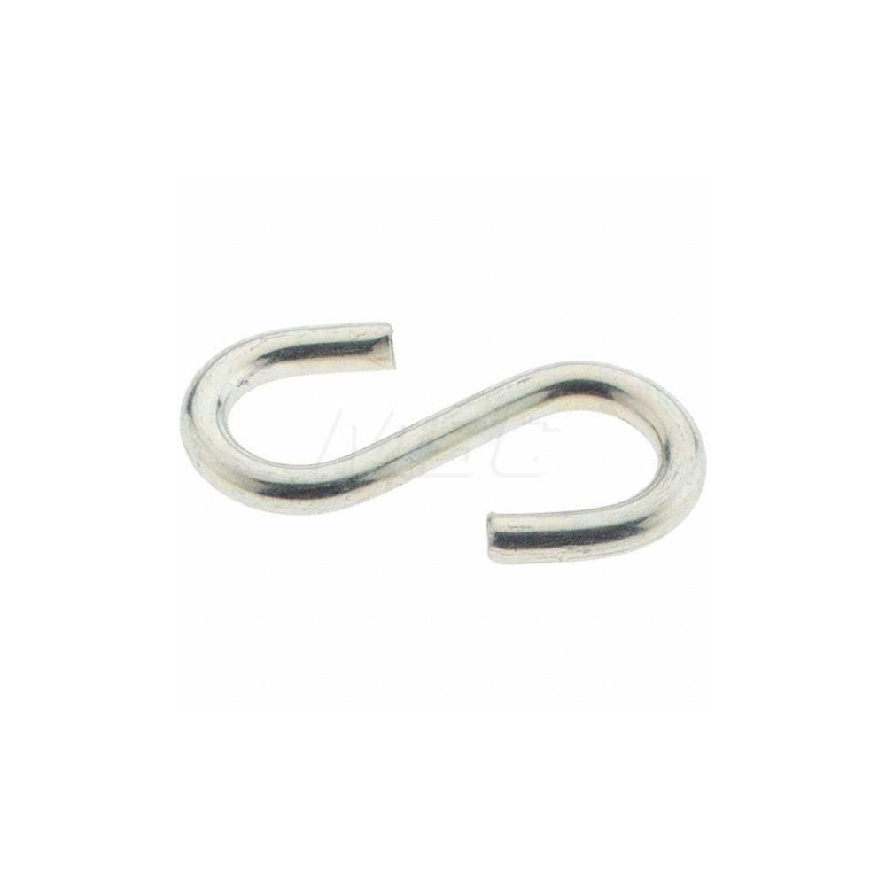 Value Collection - 50 Qty 1 Pack Carbon Steel Bright Zinc S-Hook | MSC ...