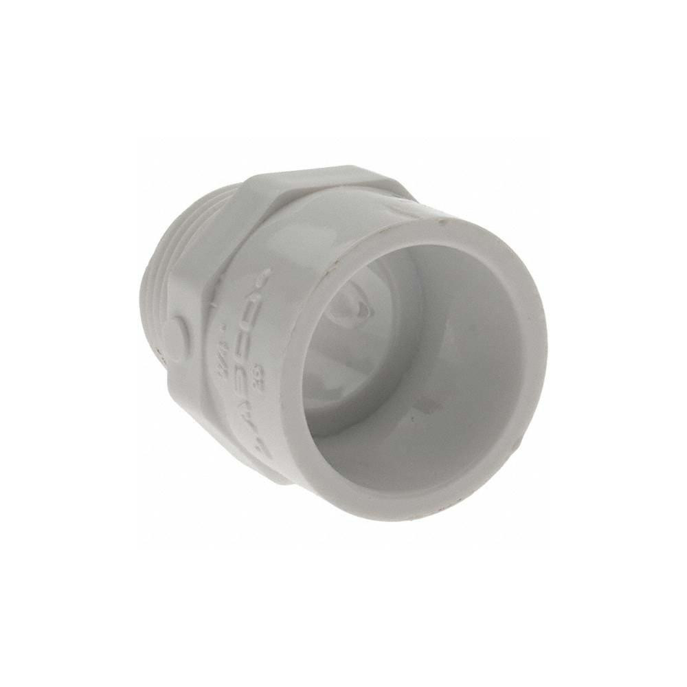 Value Collection - 3/4" PVC Plastic Pipe Male Adapter | MSC Direct