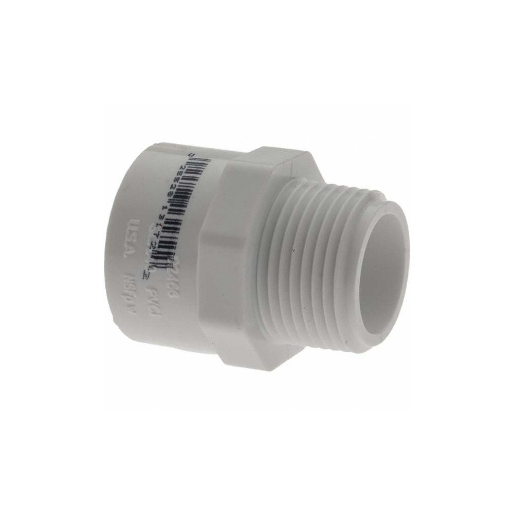 Value Collection - 3/4" PVC Plastic Pipe Male Adapter | MSC Direct