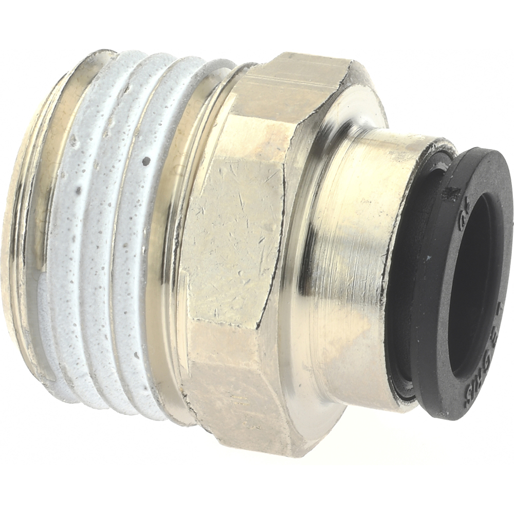 Parker - Push-to-Connect Tube x Male BSPT Fitting: Connector, BSPT, 10. ...