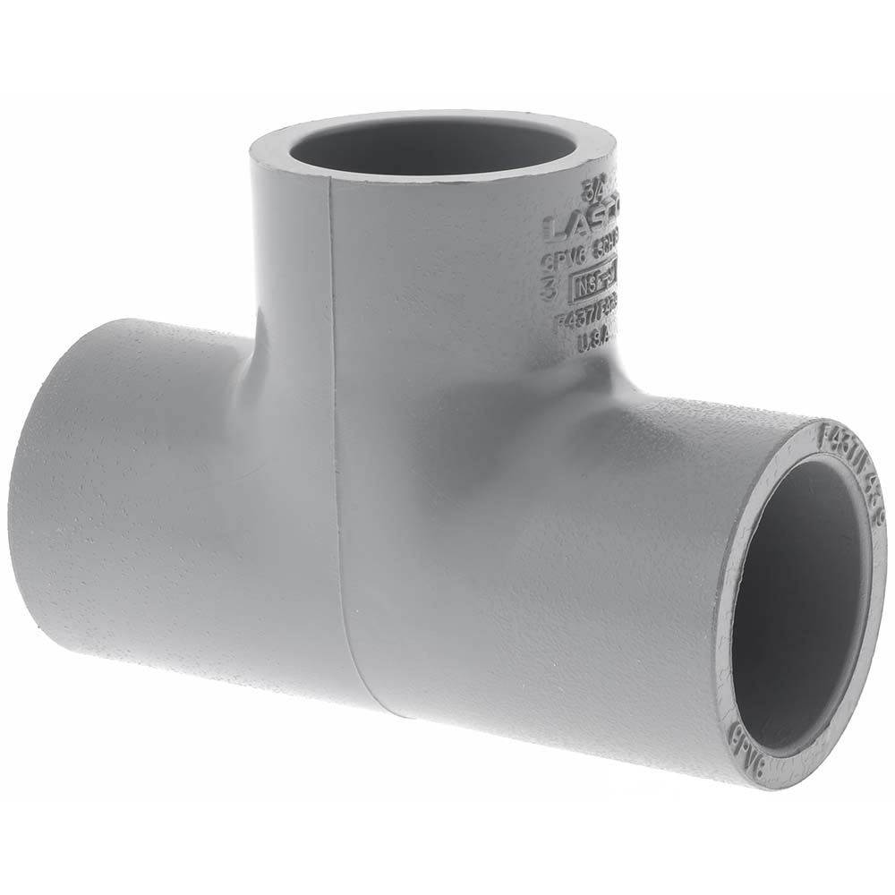 Value Collection 3 4 CPVC Plastic Pipe Tee MSC Industrial Supply Co 