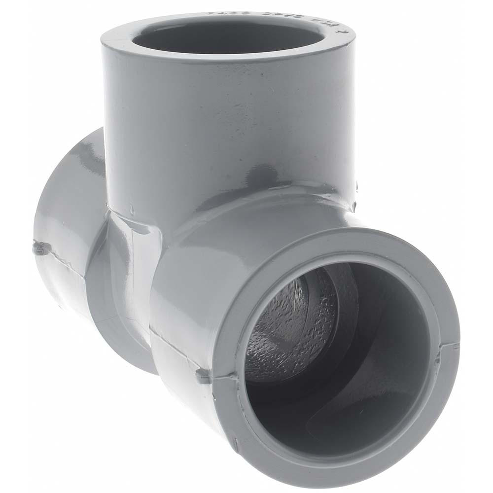 Value Collection - 1" CPVC Plastic Pipe Tee - 53616595 - MSC Industrial ...