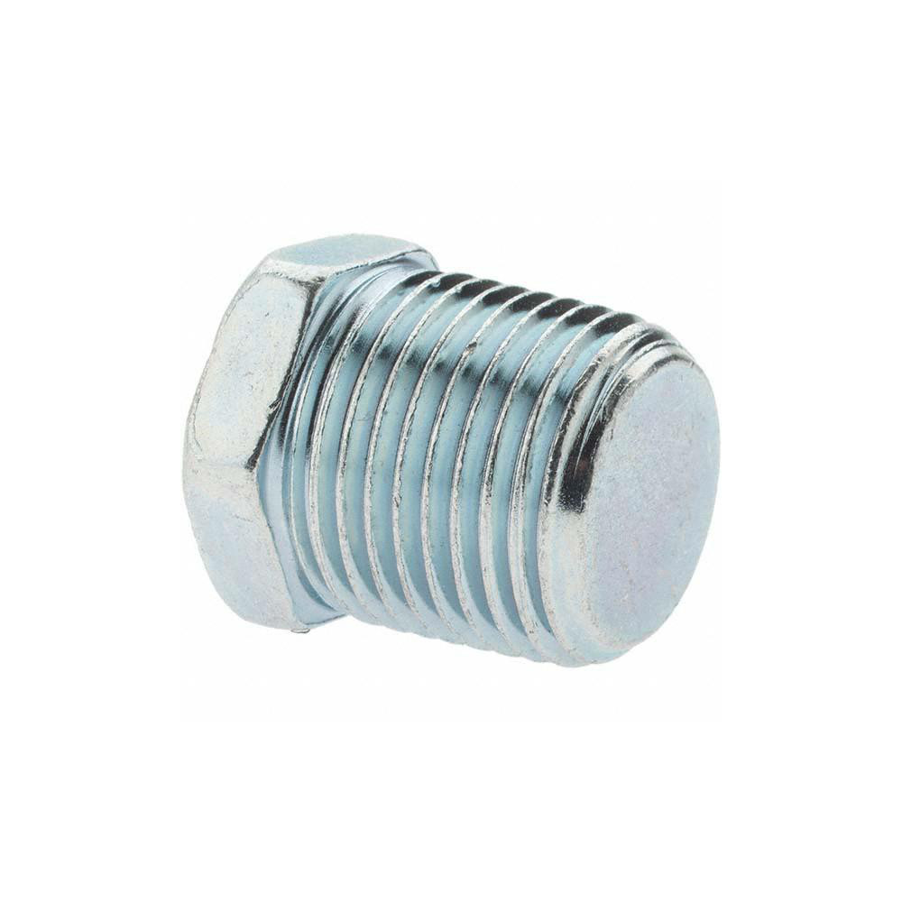 Brennan - Industrial Pipe Hex Plug: 1/2" Male Thread, MNPT | MSC Direct