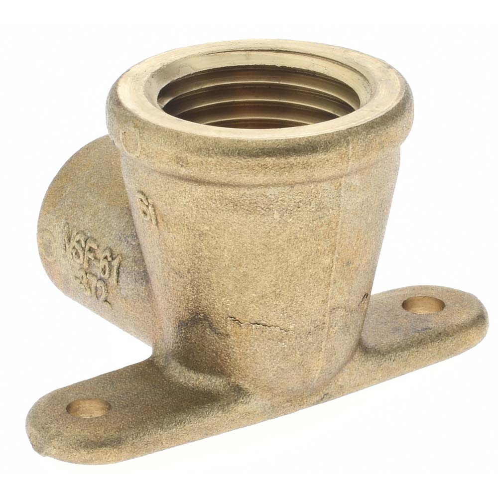 Mueller Industries - 1/2 x 1/2" Cast Copper Pipe 90° Drop Ear Elbow ...