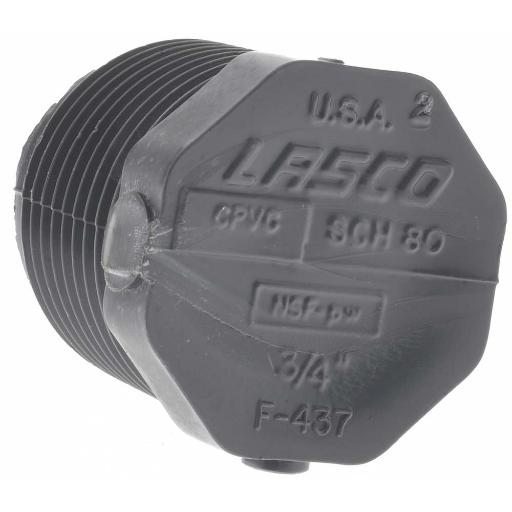 Value Collection - 3/4" PVC Pipe Hex Plug - 53618831 - MSC Industrial ...