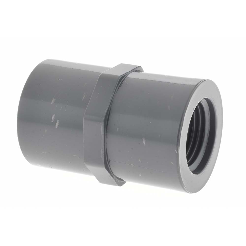 Value Collection - 1/2" PVC Plastic Pipe Coupling | MSC Direct