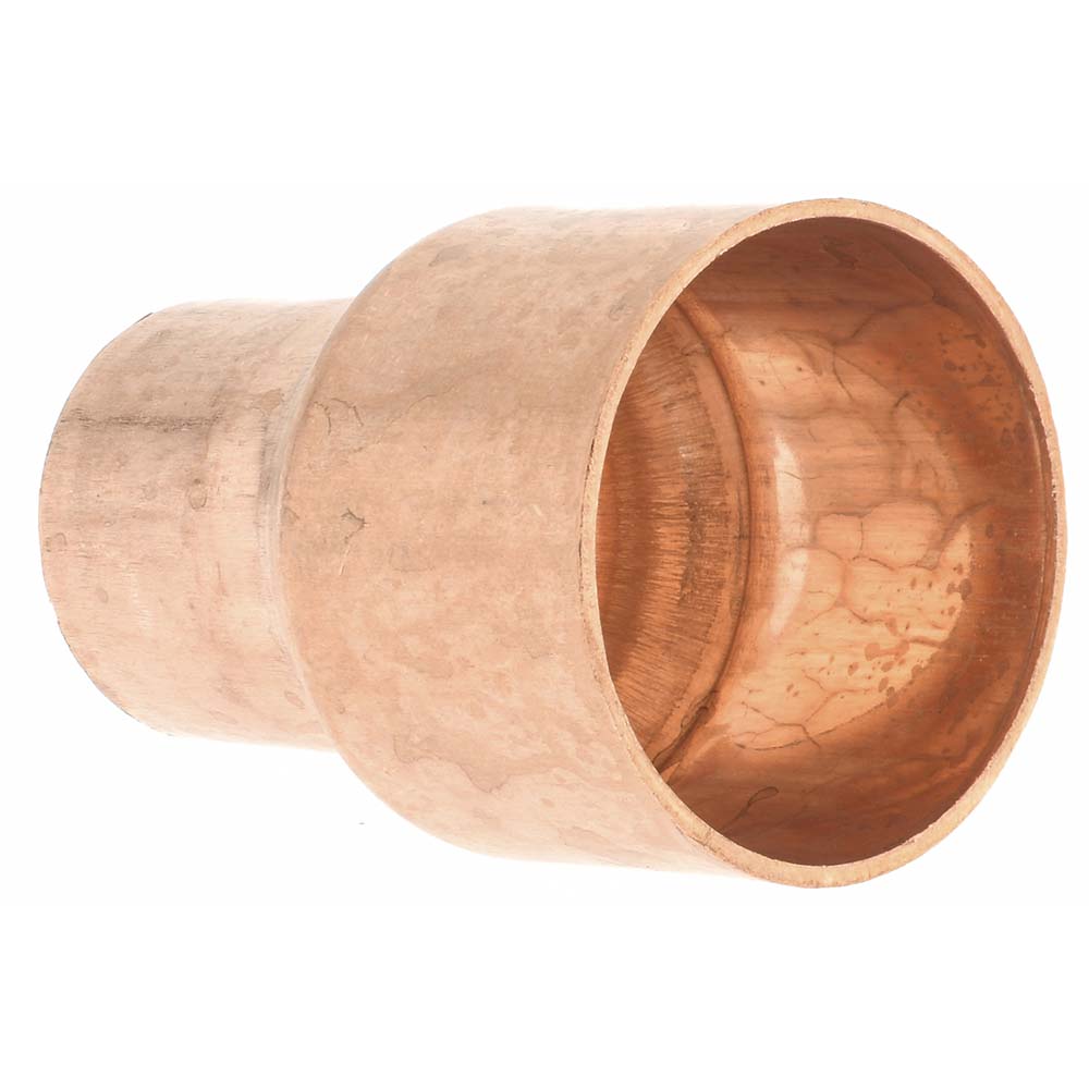 Mueller Industries - 1-1/2 x 1" Wrot Copper Pipe Reducer Coupling ...