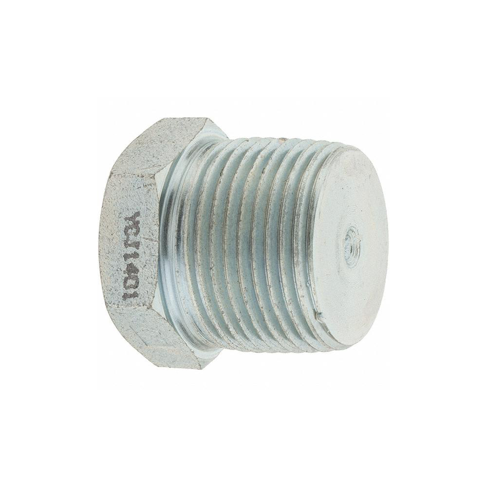 Brennan - Industrial Pipe Hex Plug: 1" Male Thread, MNPT | MSC Direct