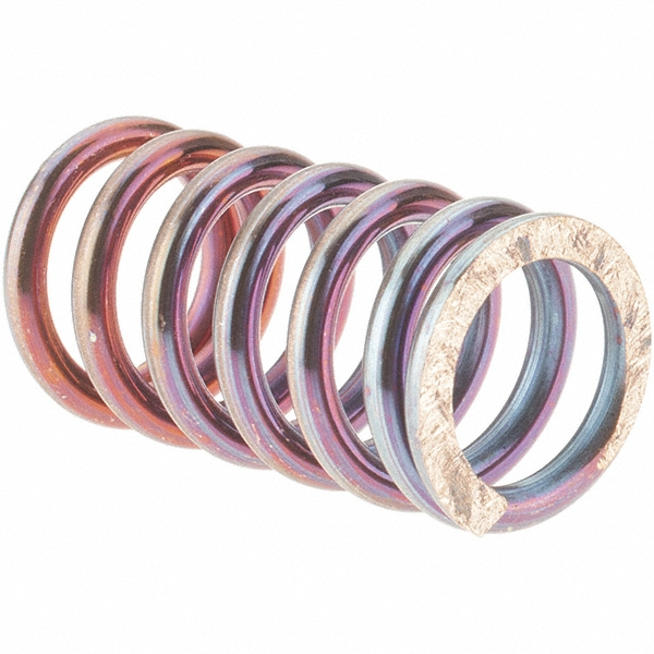 Value Collection - Compression Spring: 1/2" OD, 31/32" Free Length ...