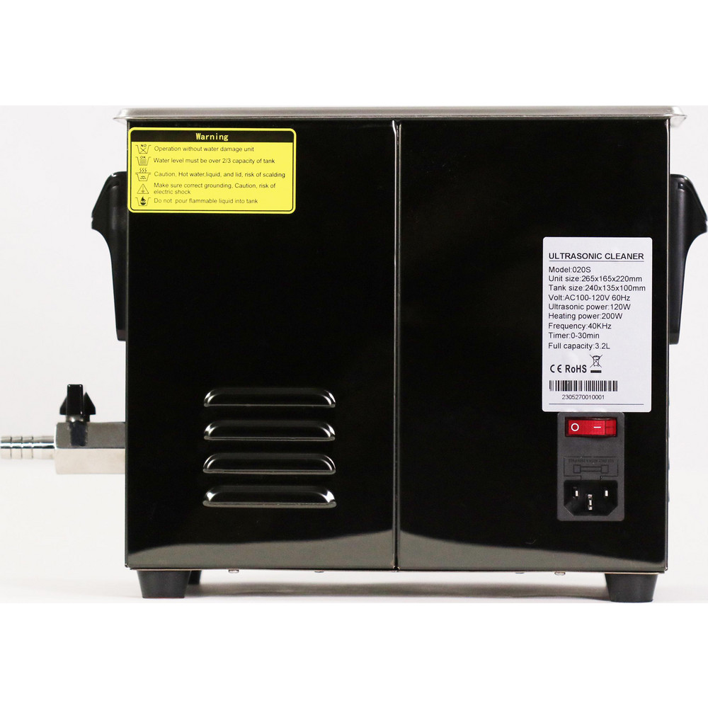 Raytech - Ultrasonic Cleaner: Free Standing | MSC Direct