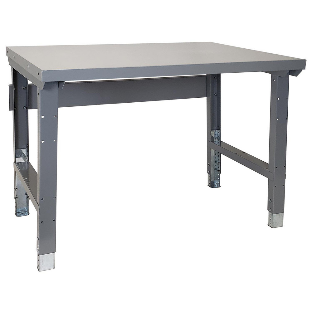 Lyon - Height Adjustable Table: 60" Wide, 36" Deep, 32-1/4 to 44-1/4 ...