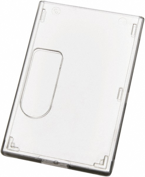 AbilityOne - Pack of 12 Slide In/Out Badge Holders | MSC Direct