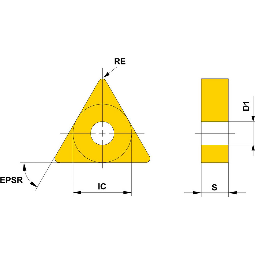 Mitsubishi - Turning Insert: TNMG332 MV9005, Carbide | MSC Direct