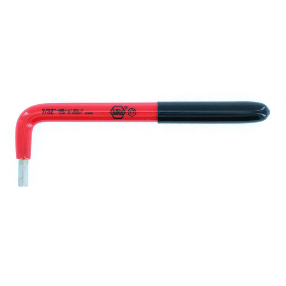 Wiha - L-Handle Hex Key: 7/32", Hex End, Long Arm | MSC Direct
