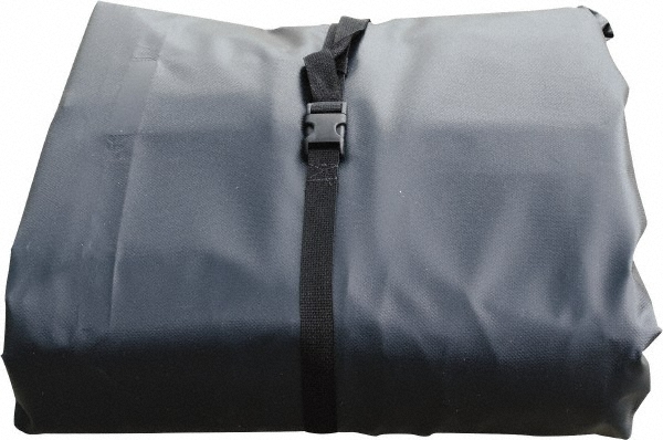 Justrite® - Low Wall Collapsible Berm: 598 gal Capacity, 20' Long, 6 ...