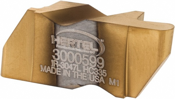 Hertel - Grooving Insert: IR3047L HC335, Carbide | MSC Direct
