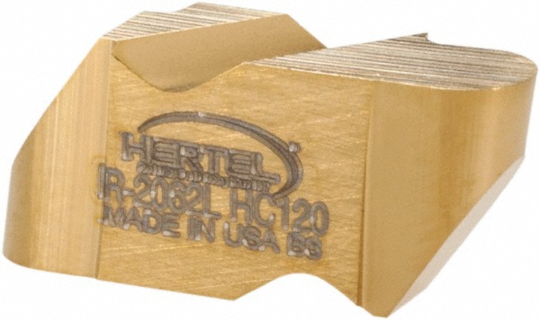 Hertel - Grooving Insert: IR2062L HC120, Carbide | MSC Direct
