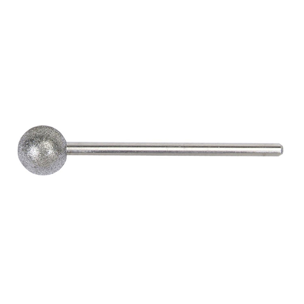 Norton - 1/8 x 1/8 x 2 In. Diamond Electroplated Spherical Ball End ...
