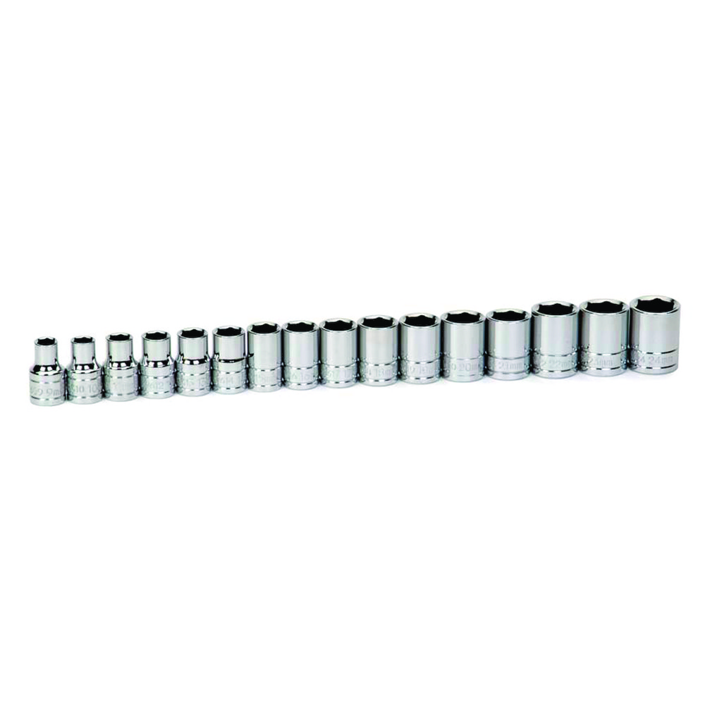 Williams - Socket Set: 16 Pc, 1/2" Drive | MSC Direct