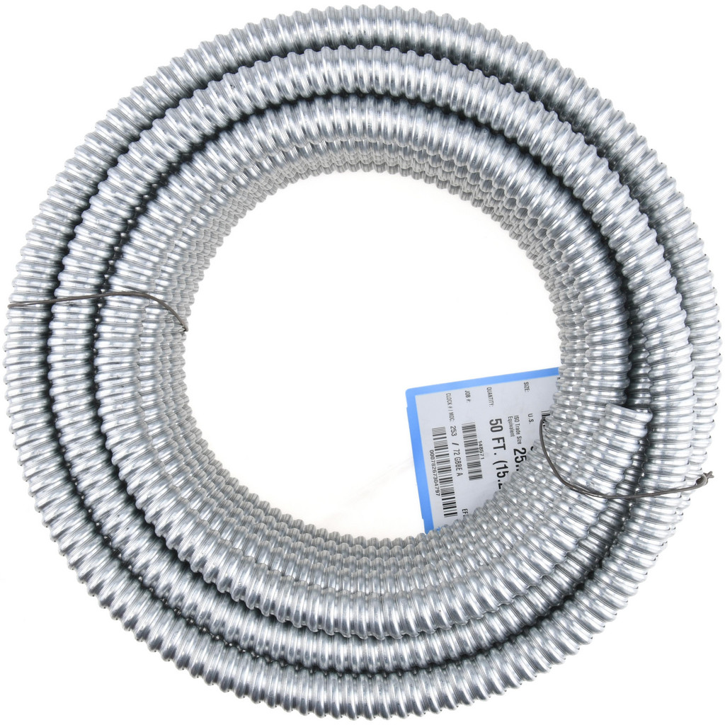 Made in USA - 3/4" Trade Size, 50' Long, Flexible Reduced Wall Flex ...