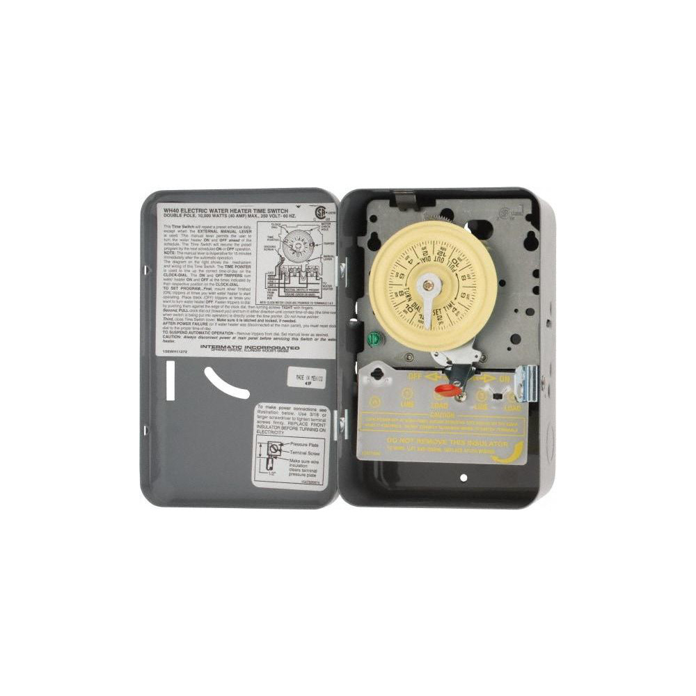 Intermatic - 24 hr Indoor Analog Mechanical Timer Switch | MSC Direct
