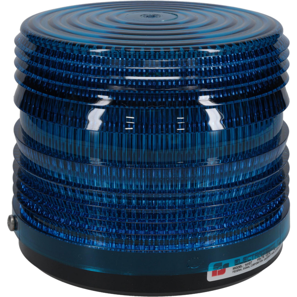 Federal Signal Corp - Strobe Light: Blue, Pipe Mount, 120VAC | MSC Direct