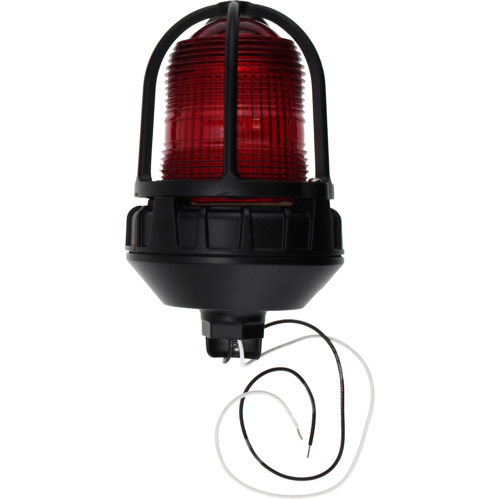 Federal Signal Corp - Strobe Light: Red, Pipe Mount, 120VAC | MSC Direct