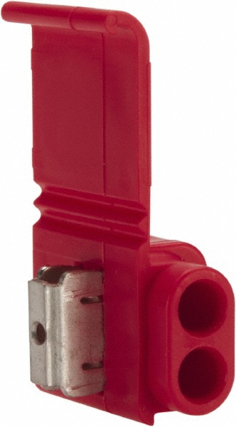 3M - 22 to 16 AWG, Red, IDC, Pigtail Quick Splice Connector - 54041637 ...