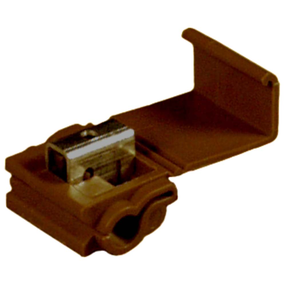 3M - 18 to 10 AWG, Brown, IDC, Tap Quick Splice Connector | MSC Direct