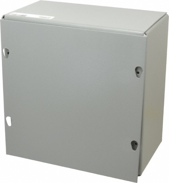 Wiegmann - NEMA 1 Steel Junction Box Enclosure with Screw Flat Cover ...
