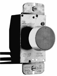1 Pole, 125 V, Commercial Grade Rotary Dial Dimmer Switch - The Office ...