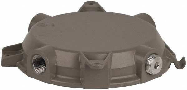 Hubbell Killark - Gray Light Fixture Ceiling Cap | MSC Direct