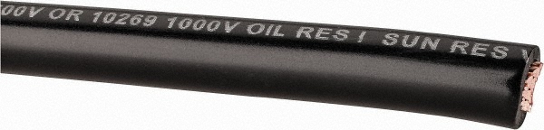 Southwire - Machine Tool Wire: 6 AWG, Black, 500' Long ...