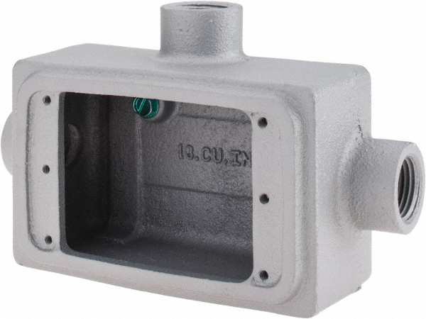 O-Z/Gedney - Electrical Device Box: Iron, Rectangle, 1 Gang | MSC Direct