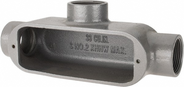 Hubbell Killark - Form 35, T Body, 1-1/4" Trade, IMC, Rigid Malleable ...