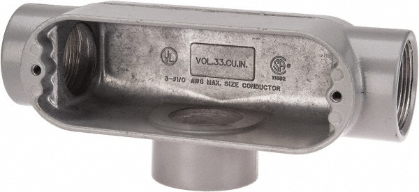 Hubbell Killark - Form 85, T Body, 1-1/2" Trade, IMC, Rigid Aluminum ...