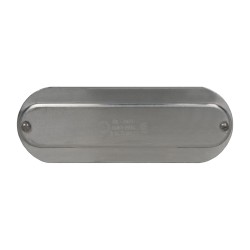 Hubbell Killark - 2-1/2" & 3" Trade, Aluminum Conduit Body Cover Plate ...