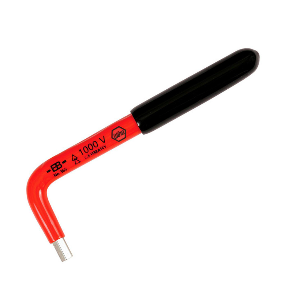 Wiha - L-Handle Hex Key: 8.000 mm, Hex End, Long Arm | MSC Direct