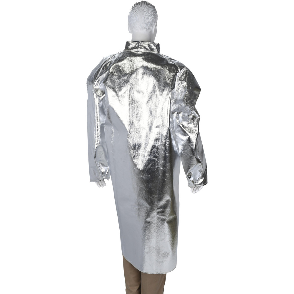 PRO-SAFE - Coat: X-Large, 48 to 50" Chest, Aluminized Kevlar, Snaps ...