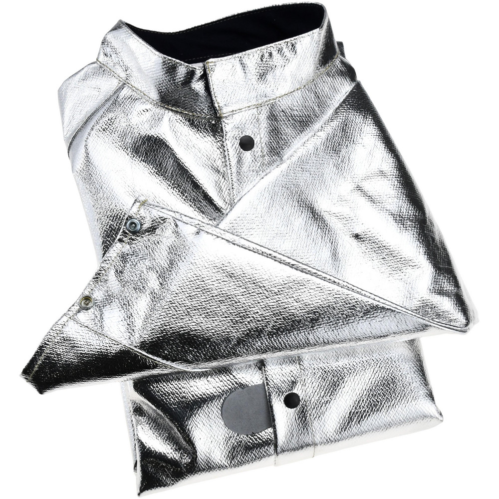 PRO-SAFE - Coat: X-Large, 48 to 50" Chest, Aluminized Kevlar, Snaps ...