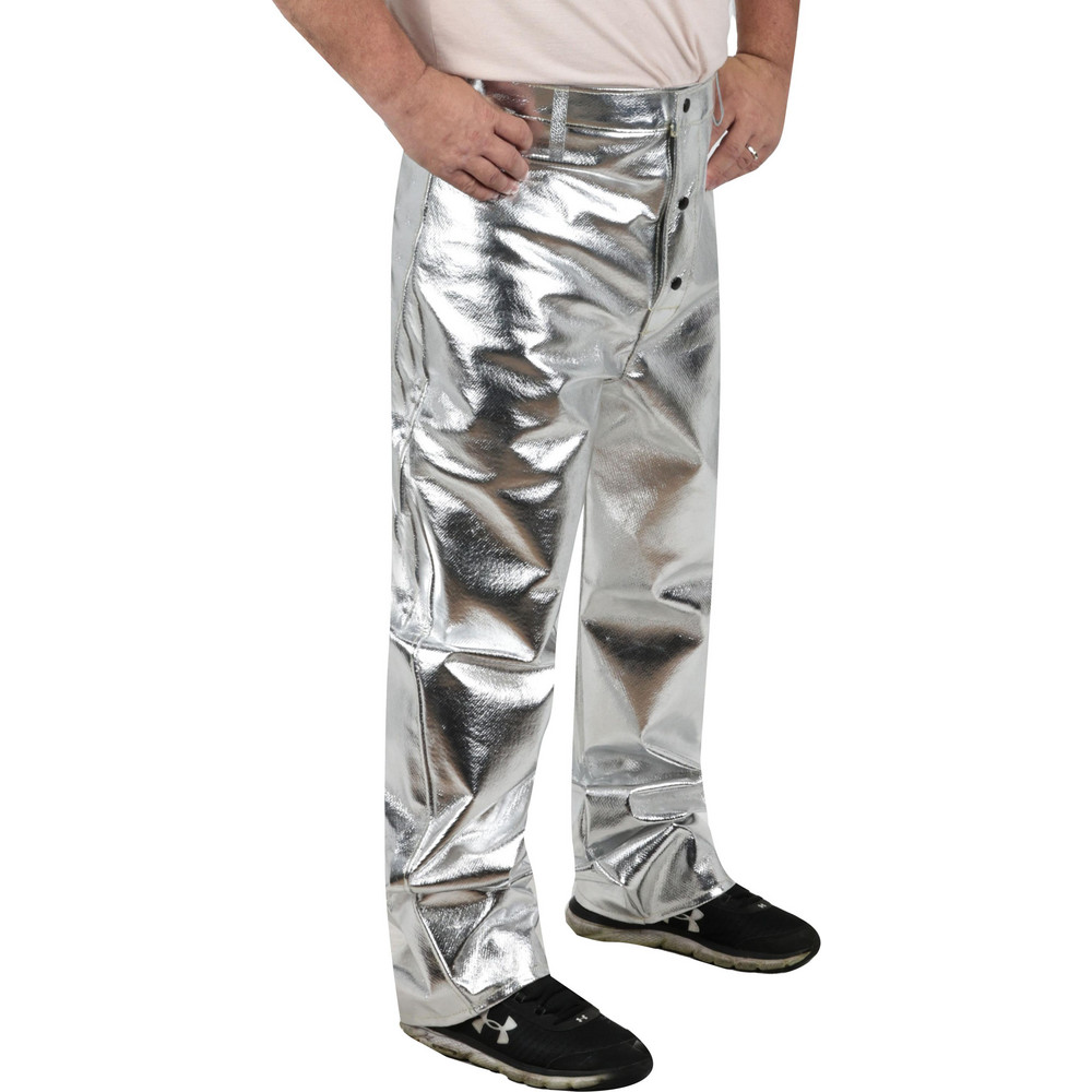 PRO-SAFE - Aluminized Pants: Large, Aluminized Carbon Kevlar | MSC Direct