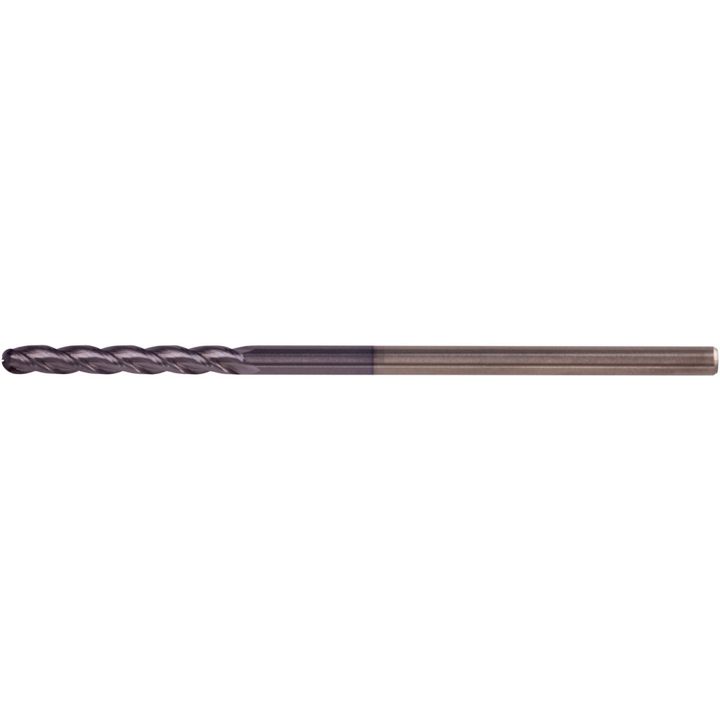 Keo - Square End Mill: 1/8" Dia, 1-1/2" LOC, 3 Flute, Solid Carbide ...