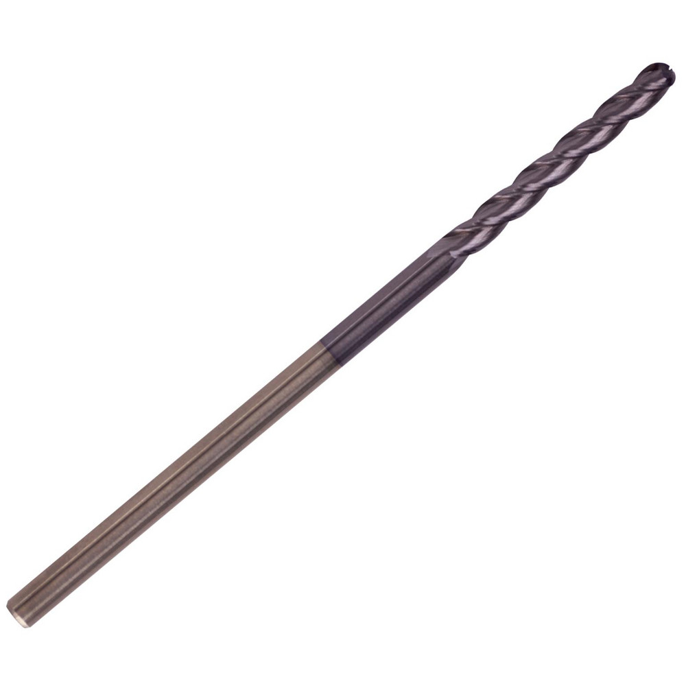 Keo - Square End Mill: 3/16" Dia, 1-1/8" LOC, 3 Flute, Solid Carbide ...