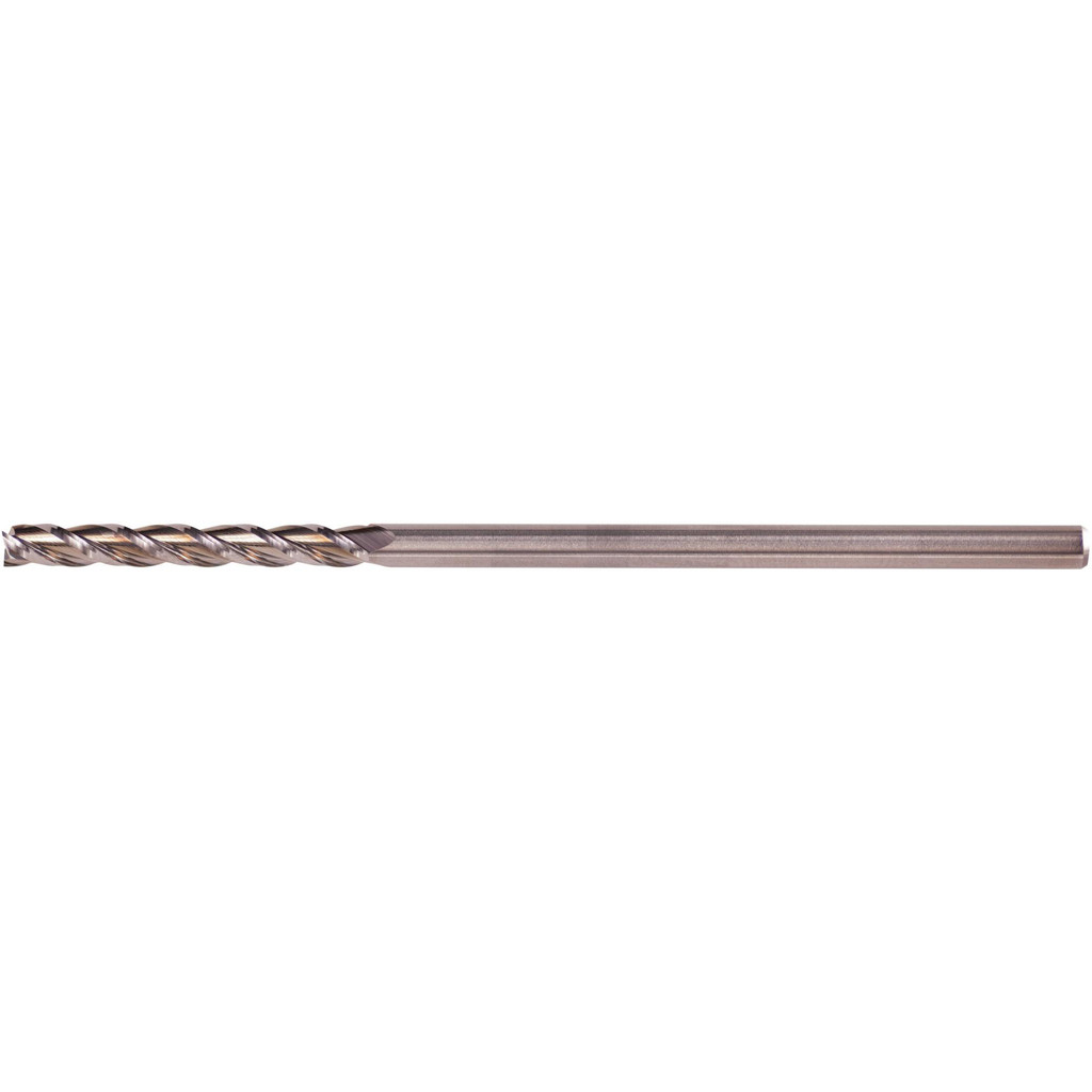 Keo - Square End Mill: 1/8" Dia, 1-7/8" LOC, 3 Flute, Solid Carbide ...
