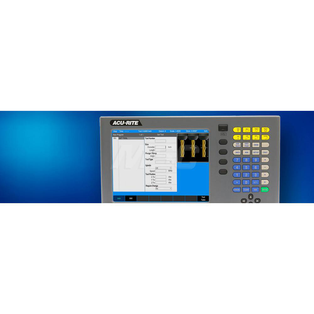 Acu-Rite - CNC Machine Controllers; For Use With: 3X Brideport 9x48 ...