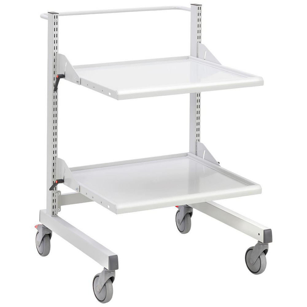 Treston - Mobile Storage Utility Cart: 45-9/32" Long, 31-3/32" Wide ...